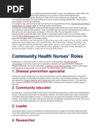 Slides Public Health Intervention Wheel Nursing | PDF