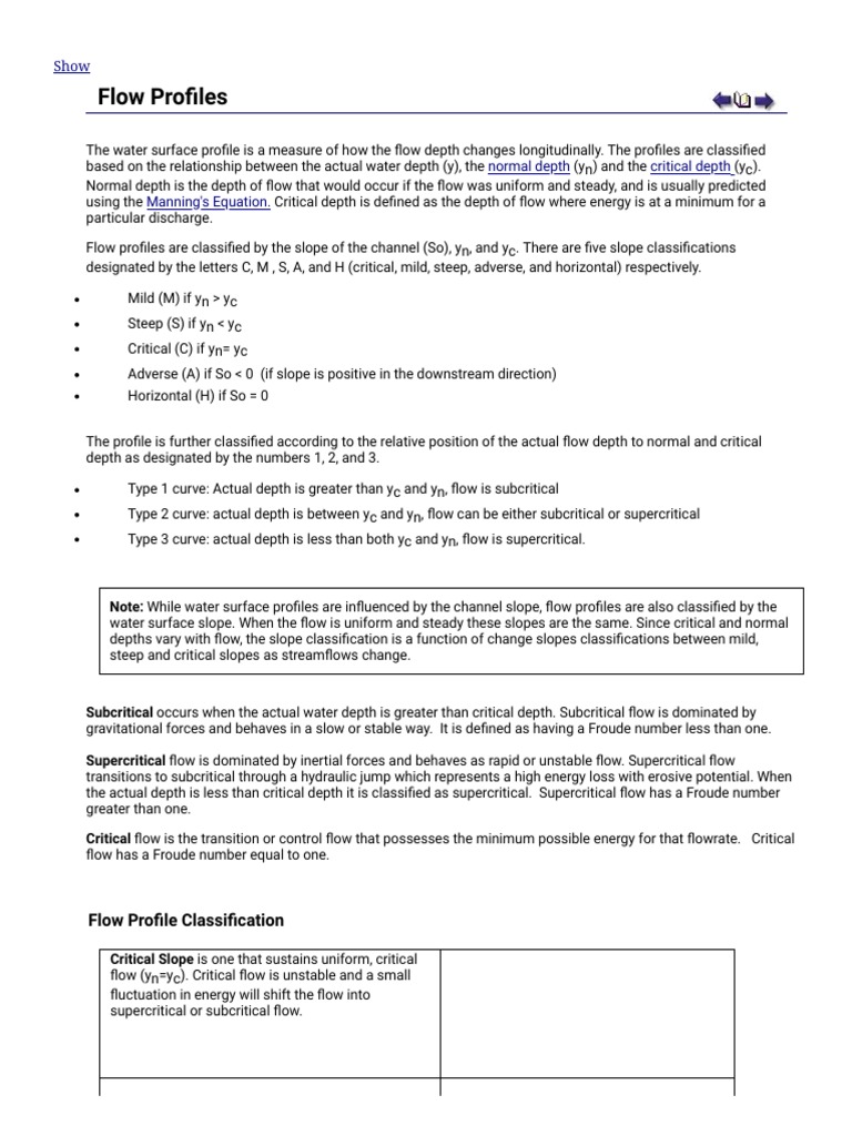 Flow Profiles PDF | Download Free PDF | Fluid Dynamics | Dynamics ...