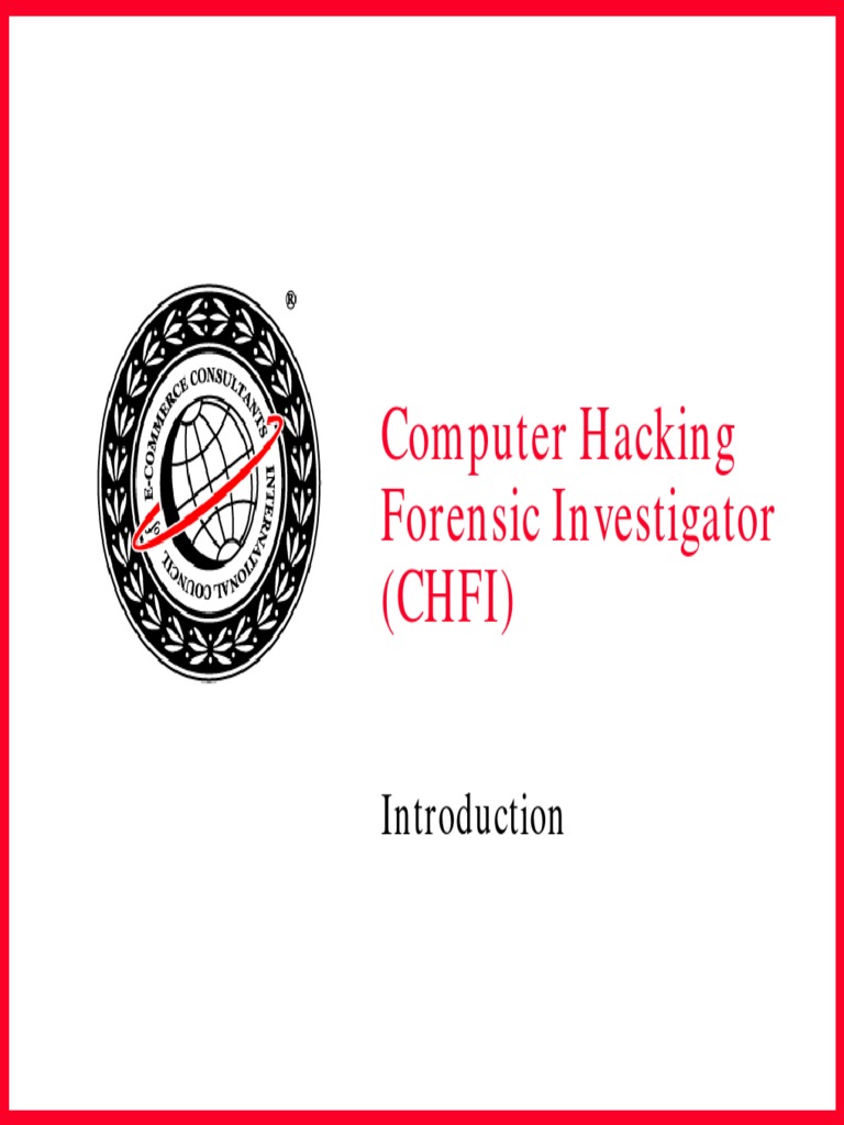 Introduction PDF | PDF | Computer Forensics | Security Hacker