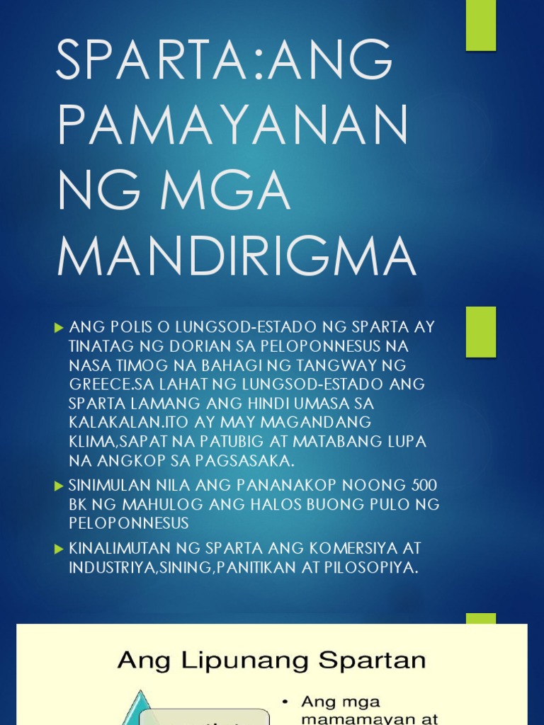 Sparta | PDF