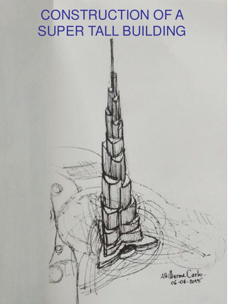 Construction of A Super Tall Building | PDF | Economic Sectors ...