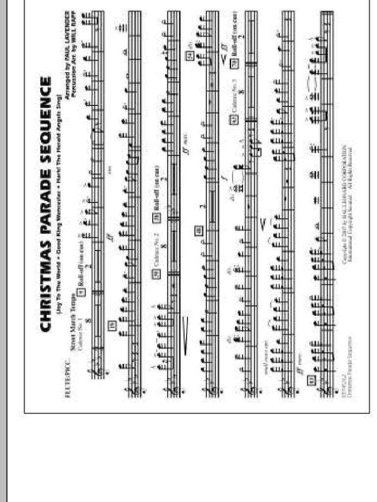 Christmas Parade Sequence | PDF