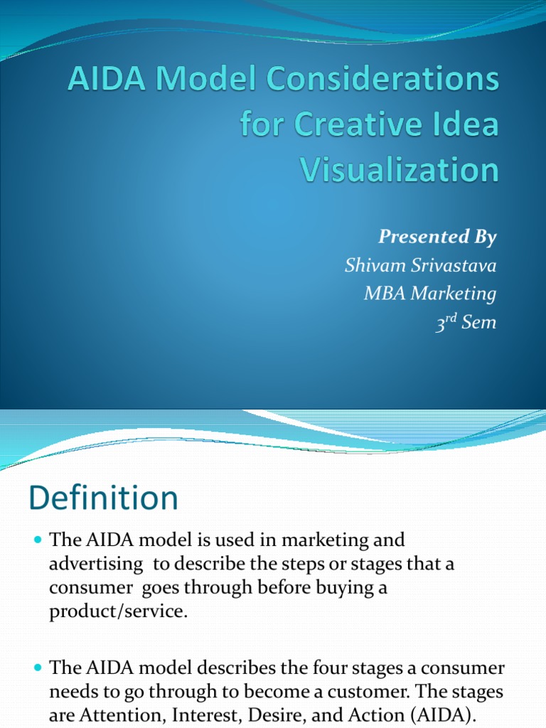 AIDA Model Considerations For Creative Idea Visualization | PDF ...