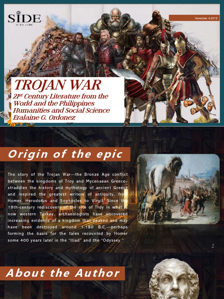 Trojan War: 21 Century Literature From The World and The Philippines ...