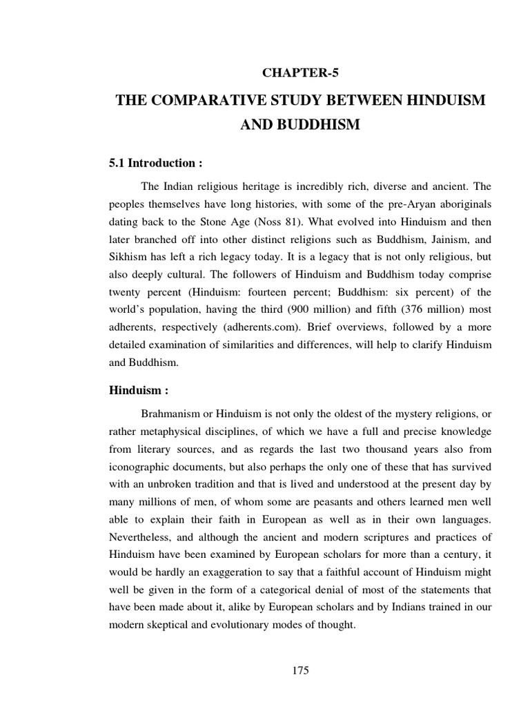 Comparing Concepts of Personhood in Hinduism and Buddhism | PDF | Ātman ...