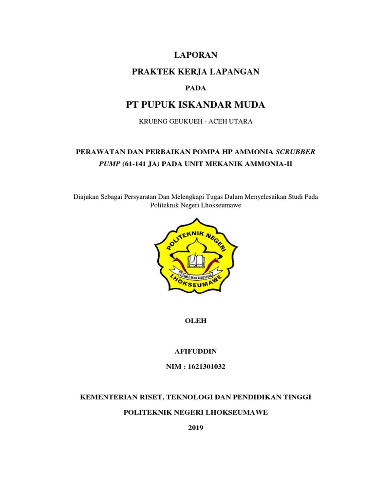 Perawatan Pompa Torak Item 61-141-Ja | PDF