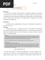 Paraphrasing Skills For RRL Writing - How To Paraphrase Effective | PDF ...