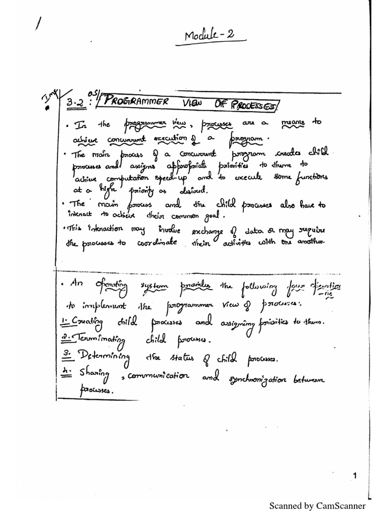 Module2 Os | PDF