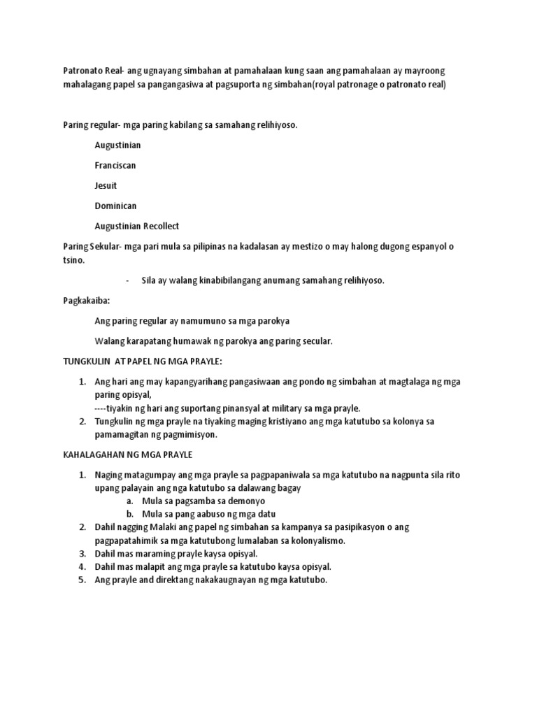 Patronato Real | PDF