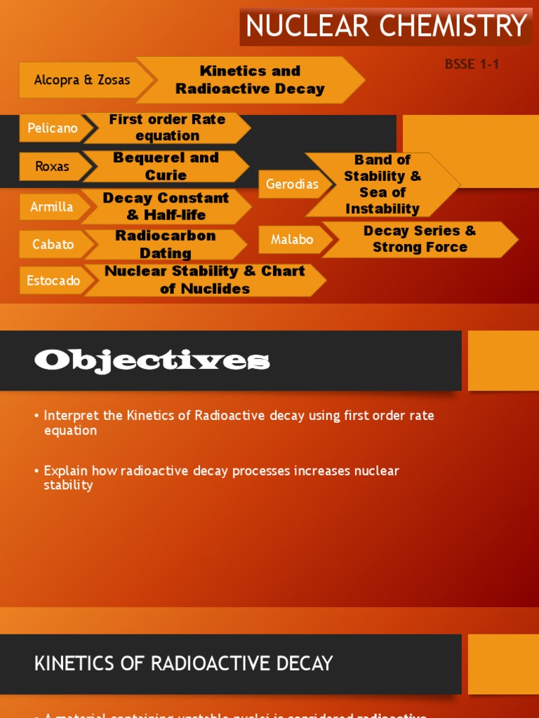 Nuclear Chemistry | PDF | Radioactive Decay | Isotope