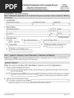 Patient Face Sheet Template | PDF | Physical Therapy | Surgery