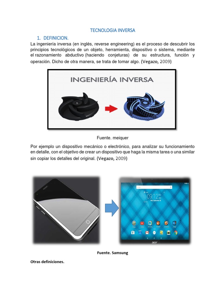 Tecnologia Inversa | PDF | Diseño | Producto (Negocio)