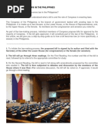 Legislative Process Flowchart | PDF | Veto | Bill (Law)