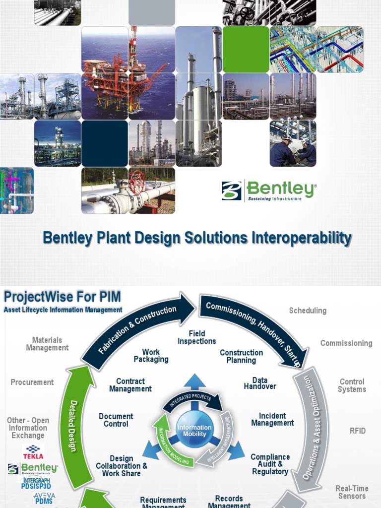 Bentley Plant Design Solutions Interoperability | PDF ...