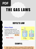 GAS LAWS Notes PDF | PDF | Gases | Applied And Interdisciplinary Physics
