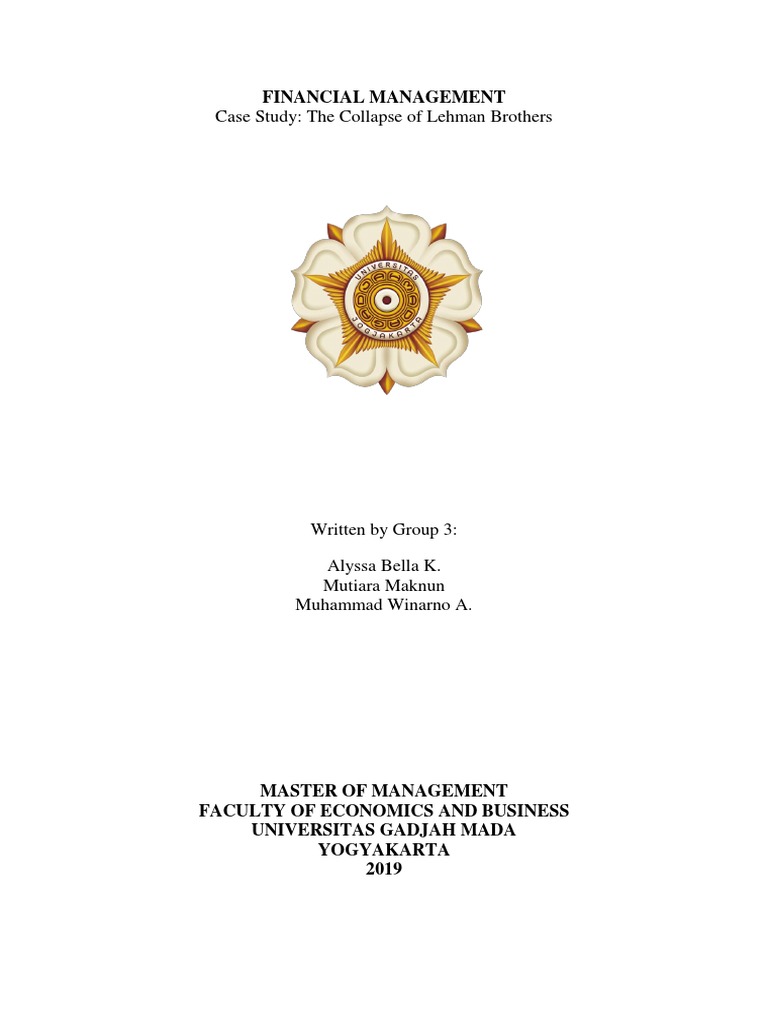 N | PDF | Lehman Brothers | Goldman Sachs