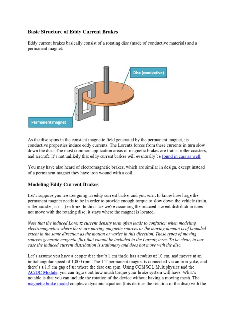 Eddy Current Brake