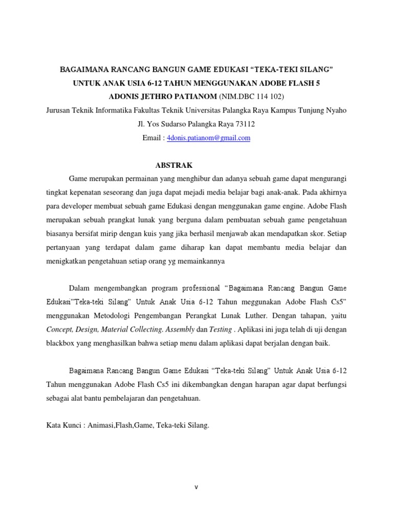 Abtrak Tekateki Silang | PDF