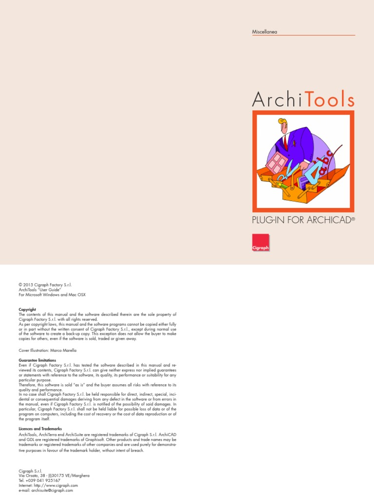 Archi: Tools | PDF | Texture Mapping | Icon (Computing)