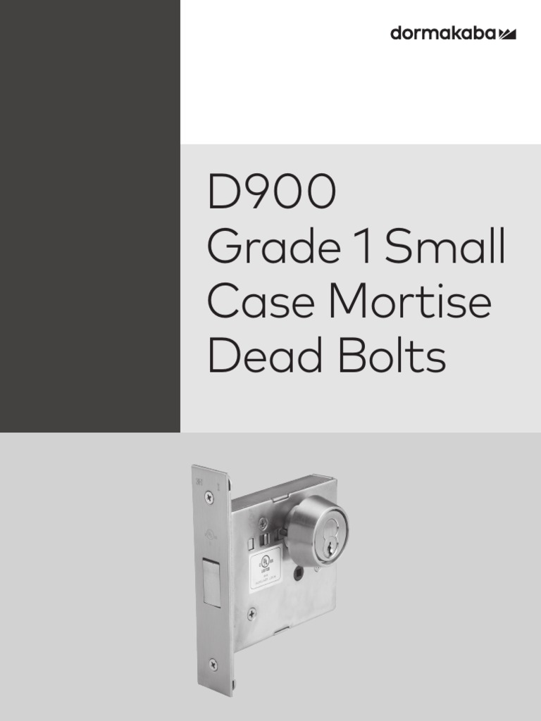 d900 Tech Brochure 10 18 Web PDF | PDF | Physical Security ...