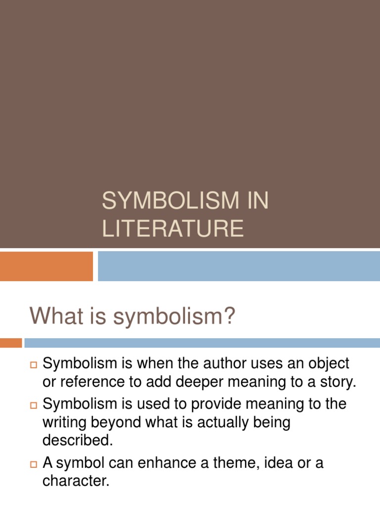 Symbolism in Literature | PDF | Hansel And Gretel