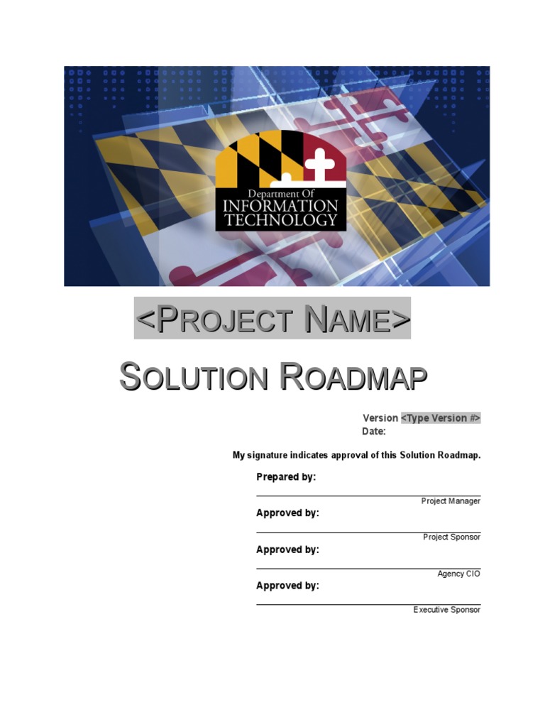 Solution Roadmap | PDF | Business Process | Business