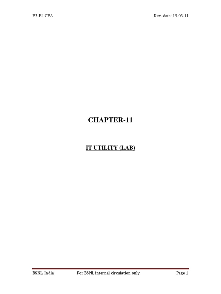 Chapter-11: It Utility (Lab) | PDF | Antivirus Software | Computer Virus