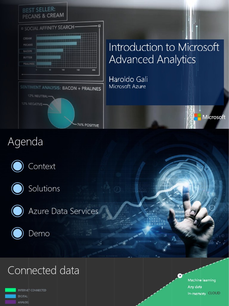 Azure Advanced Analytics Overview | PDF | Microsoft Azure | Apache Spark