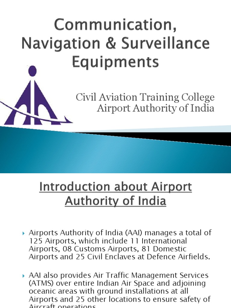 Communication, Navigation & Surveillance Equipments | PDF | Navigation ...