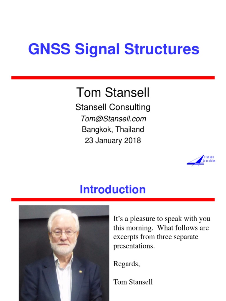 GNSS Signal Structures | PDF | Global Positioning System | Geomatics
