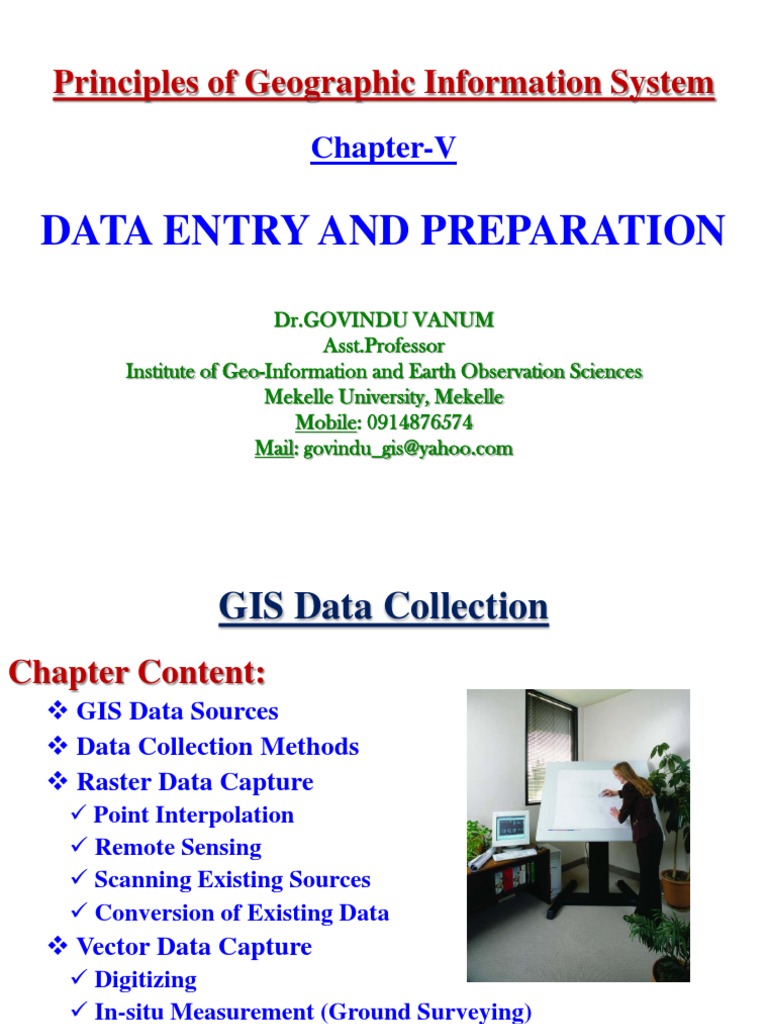 Chapter 5-Data Entry and Preparation | PDF | Geographic Information ...