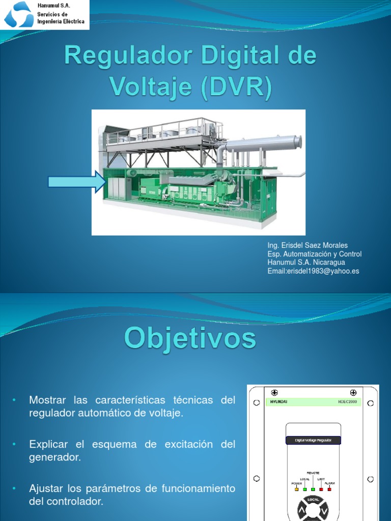 Hyundai Avr | PDF | Generador eléctrico | Relé