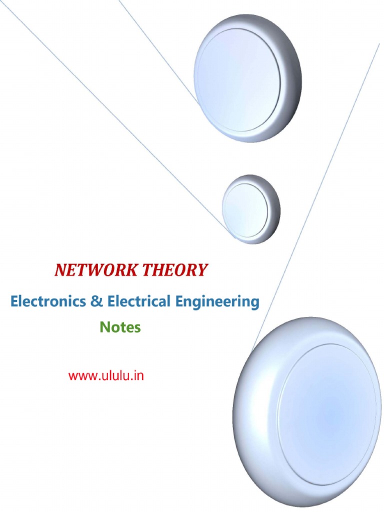 Network Theory Notes PDF | PDF | Foreign Language Studies