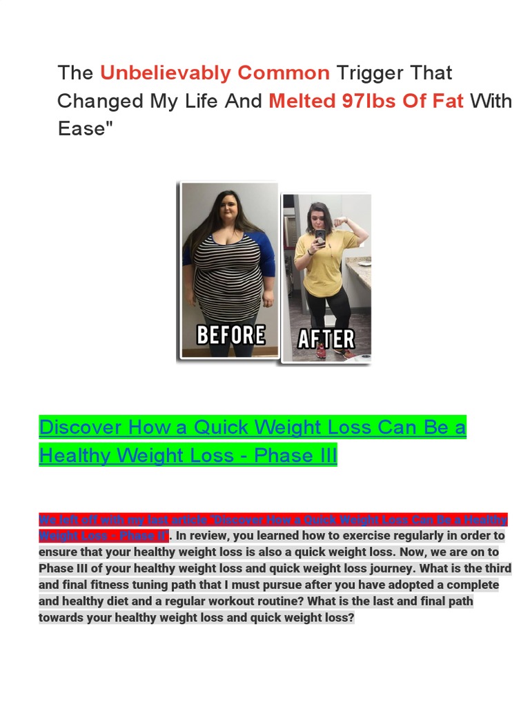 Document Sans TitreThe Unbelievably Common Trigger That Changed My Life ...