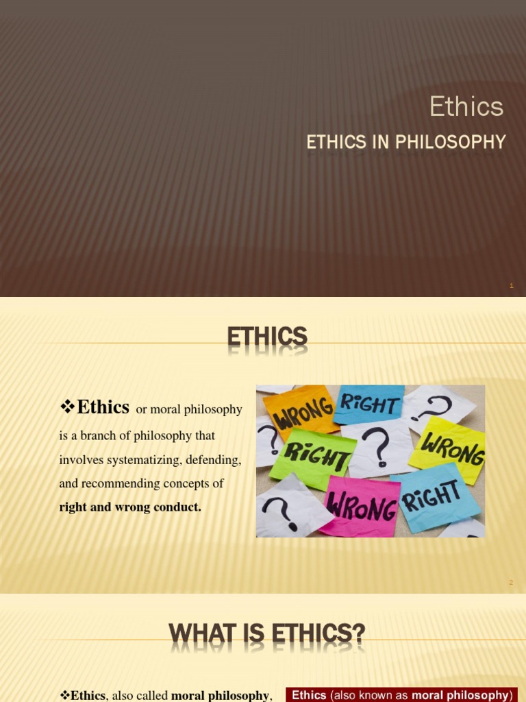 Ethics | PDF | Morality | Relativism