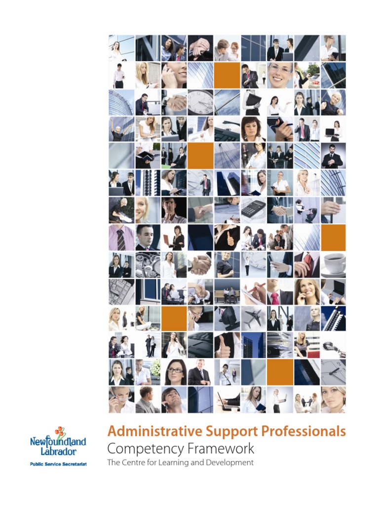 Administrative Support Competency Framework | PDF | Competence (Human ...