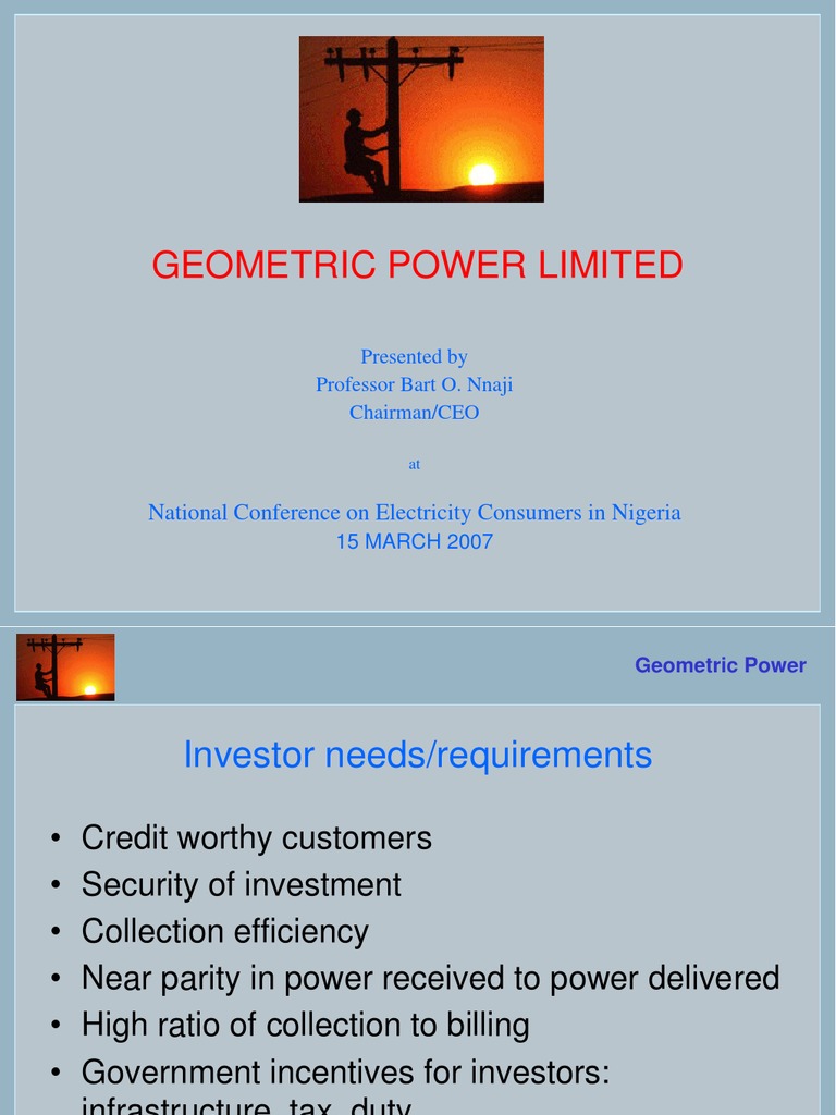 Geometric Power | PDF | Economies | Energy And Resource