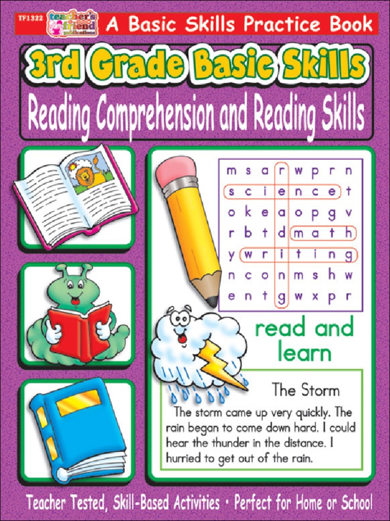 3rd Grade Basic Skills Book | Download Free PDF | Reading Comprehension ...