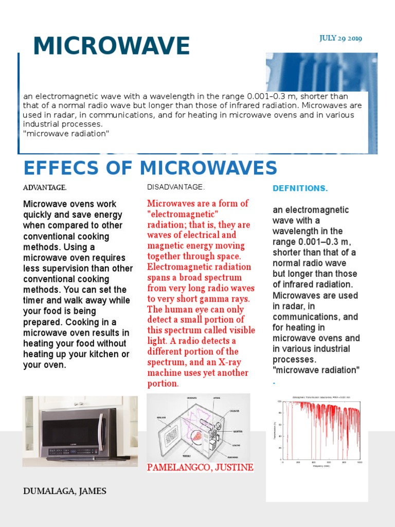 Microwave: Effecs of Microwaves | PDF | Electromagnetic Radiation ...