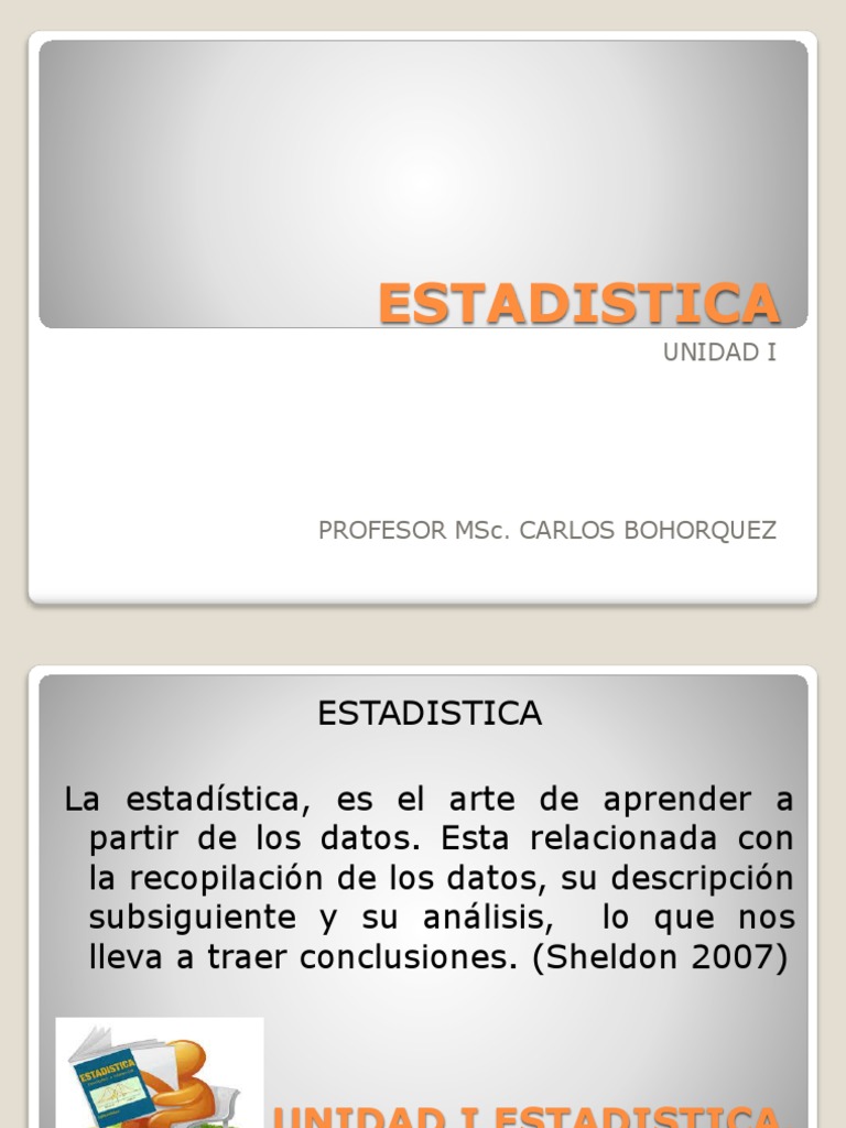 Estadistica Clases | PDF | Muestreo (Estadísticas) | Histograma