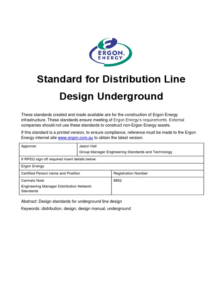 Distribution Line Standard | PDF | Electrical Substation | Fuse ...