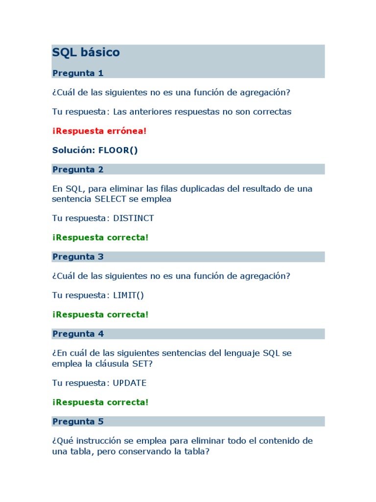 Examen SQL Basico | PDF | SQL | Servidor SQL de Microsoft
