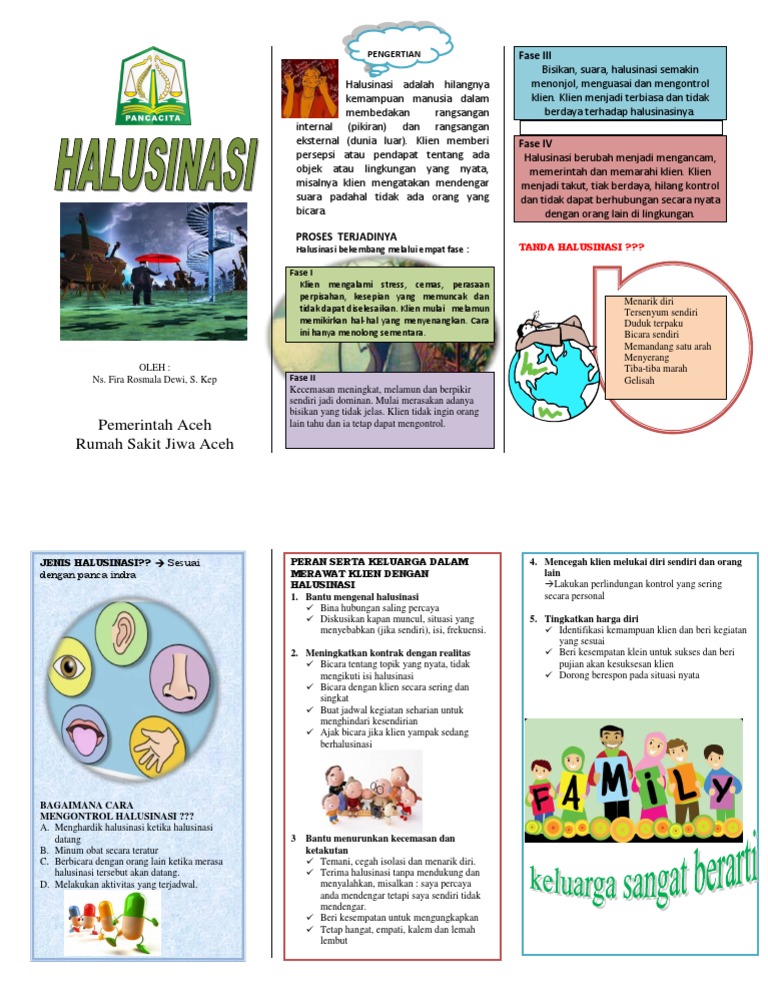 Leaflet Halusinasi | PDF