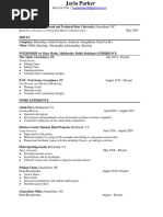 NCAT Resume Template | PDF | Career & Growth