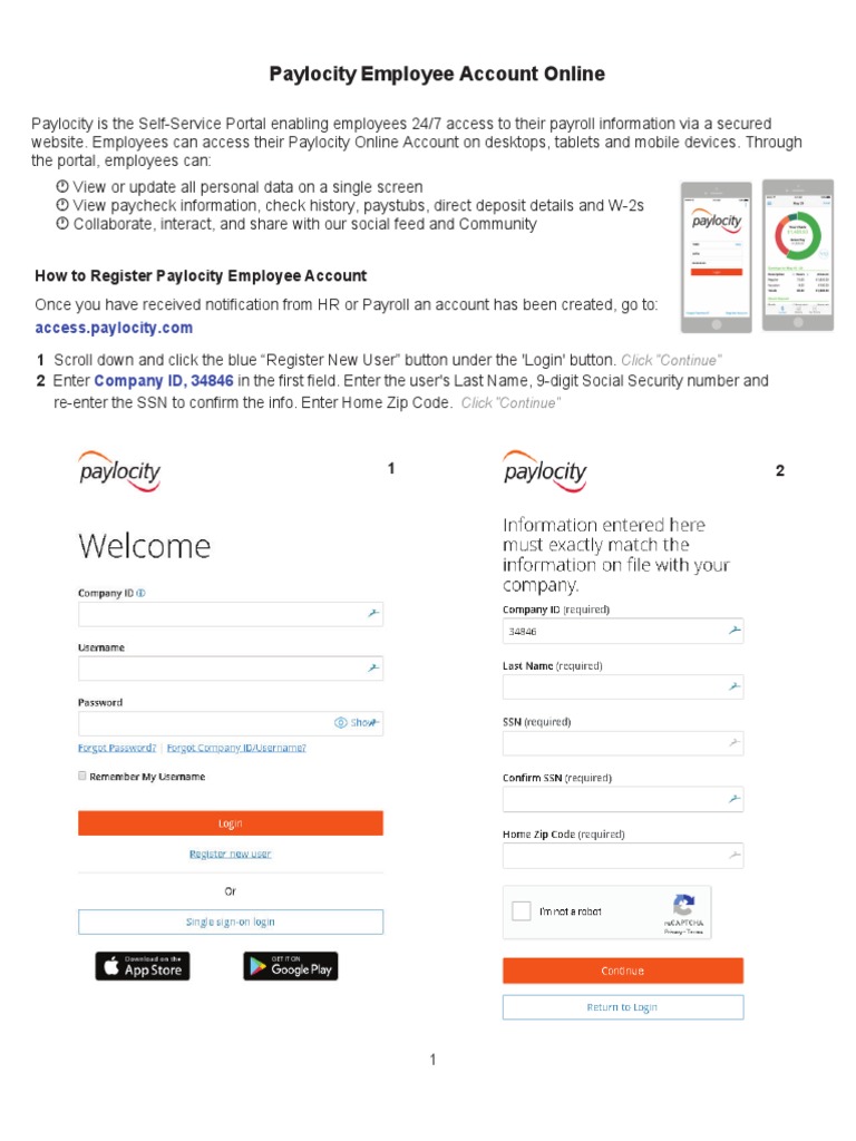 Paylocity Instructions | PDF