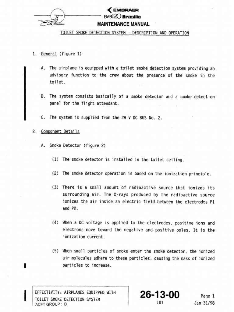 Maintenance Manual: Operation | PDF | Detector (Radio) | Electrical Network