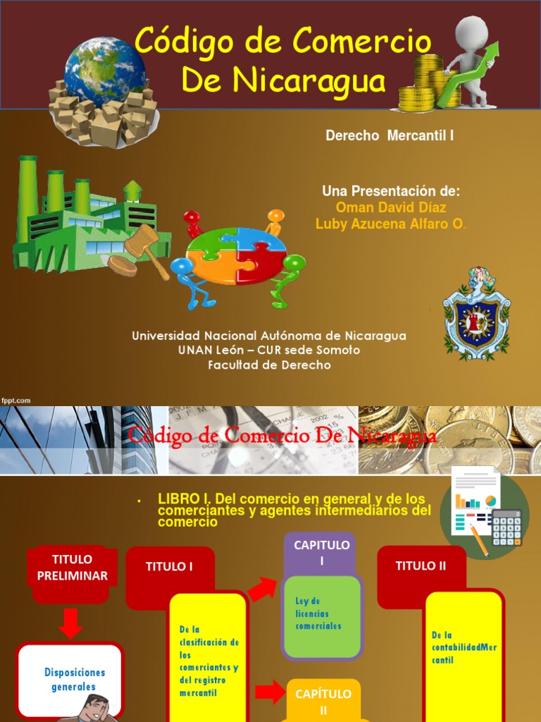 Estructura Del Codigo de Comercio. Nic | PDF | Cheque | Derecho privado