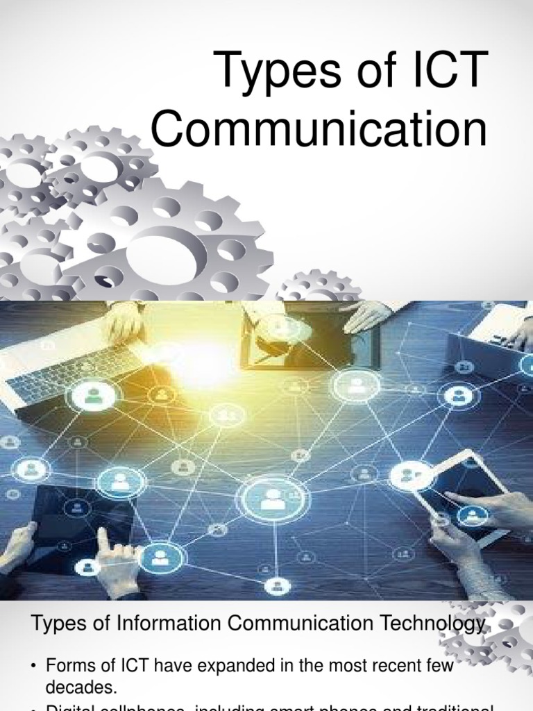 Types of ICT Communication | Download Free PDF | Computer Network ...
