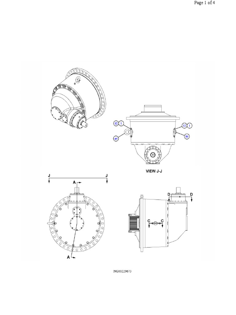 Propel Transmission 7495HR Caterpillar | PDF | Joining | Mechanical ...