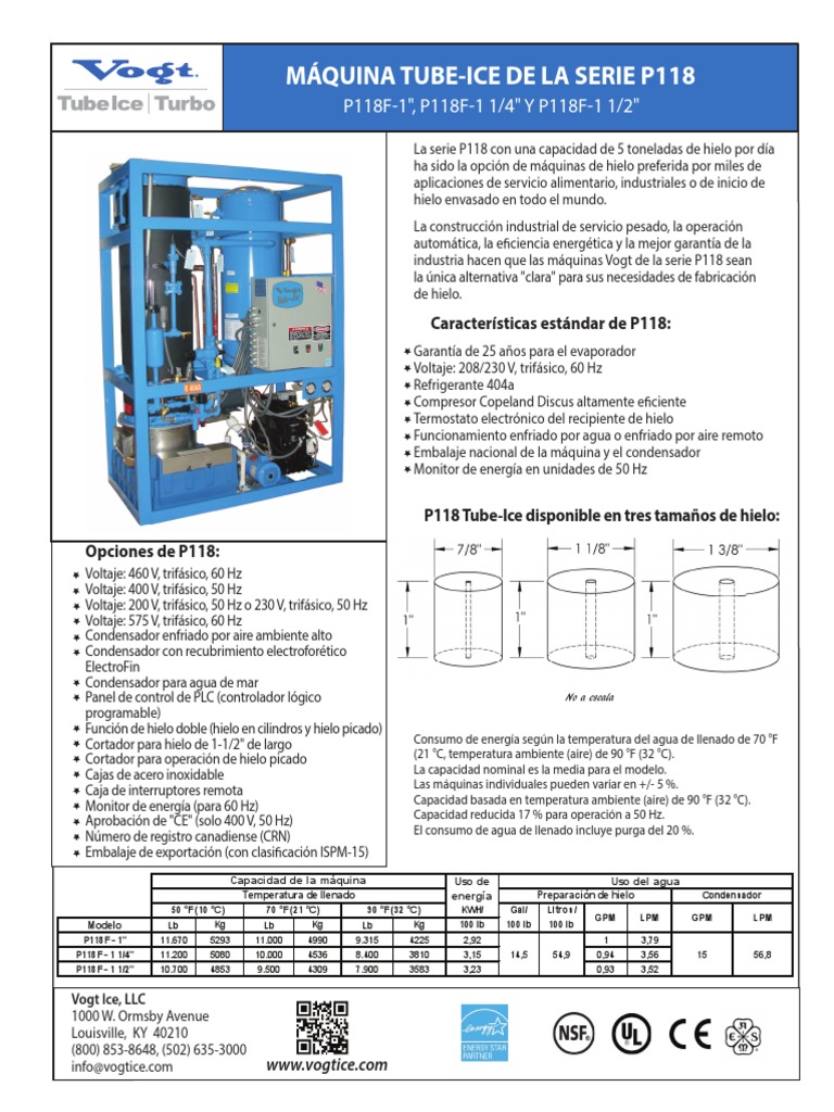 P118 - ES Hielo Tubo PDF | PDF | Ingeniero civil | Ingeniería de Edificación